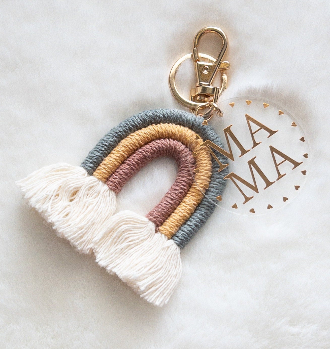 Mama Rainbow Keychain, Boy Mama Rainbow Keychain, Girl Mama Rainbow ...