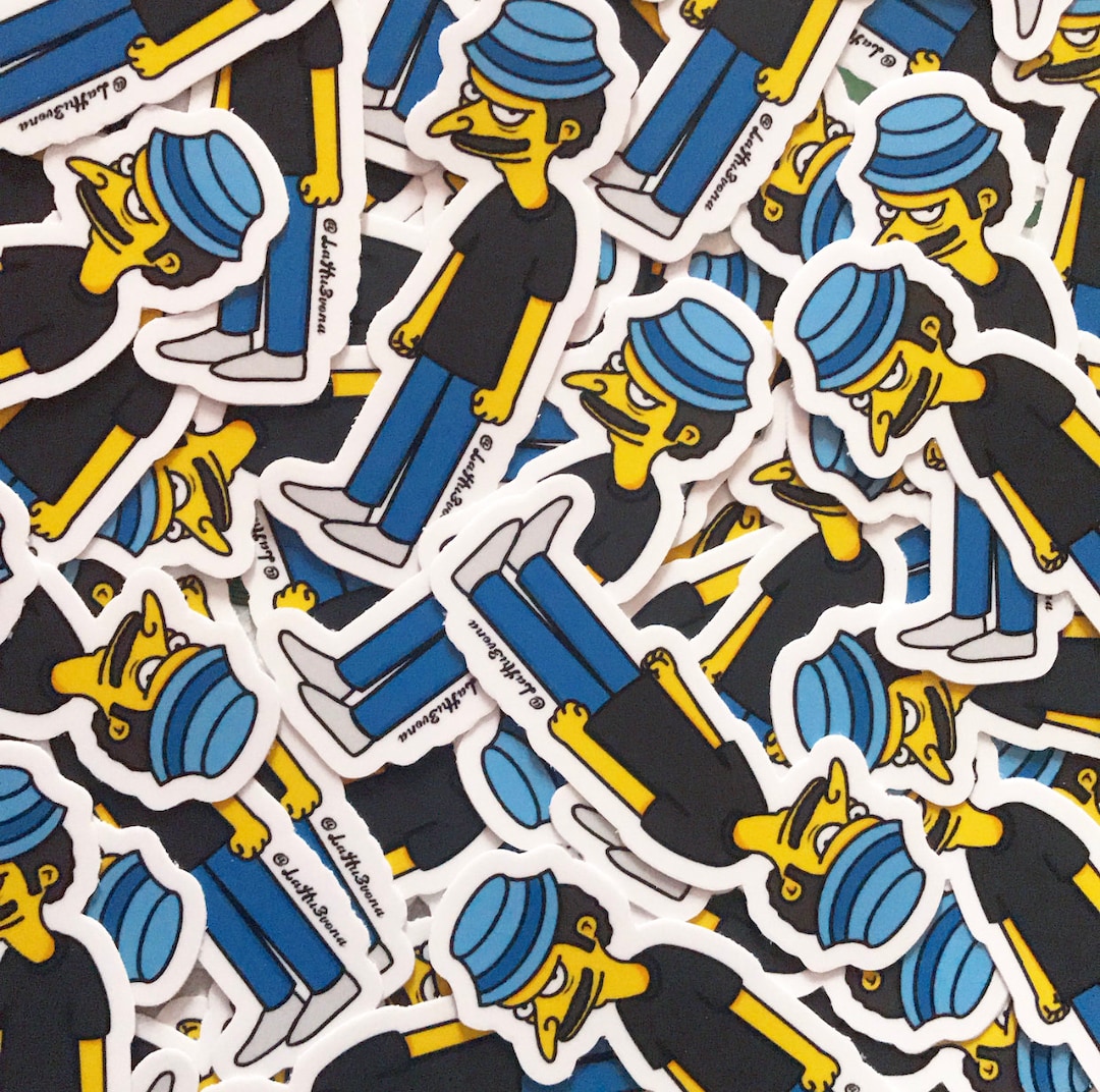 Don Ramon Simpson Vinyl Sticker Mexican Pop Culture Lahu3vona.com - Etsy