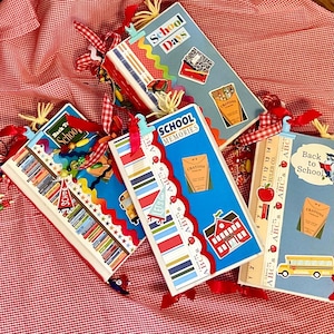 Handmade School Days Junk Journal: Children's Memory Scrapbook - Etsy