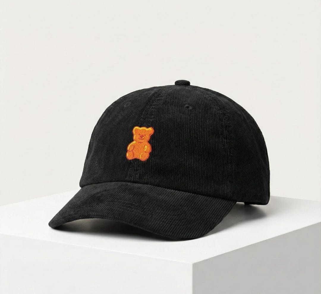 Gummy Bear Embroidered Dad Cap, Y2K Baseball Hat, Funny Valentines Day ...