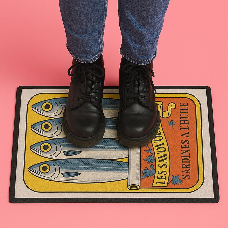 Sardine Doormat - Etsy