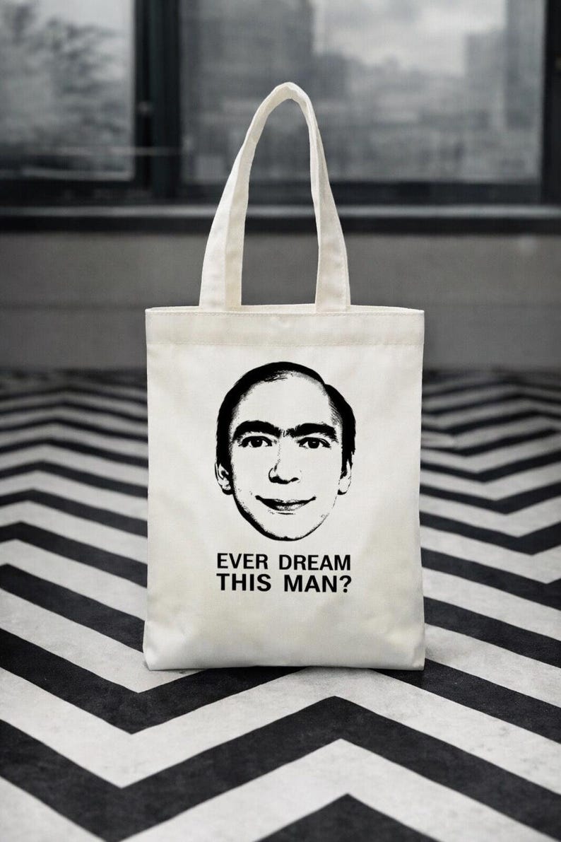 Ever Dream This Man Tote Bag: Analog Horror Shopper | Internet Urban ...