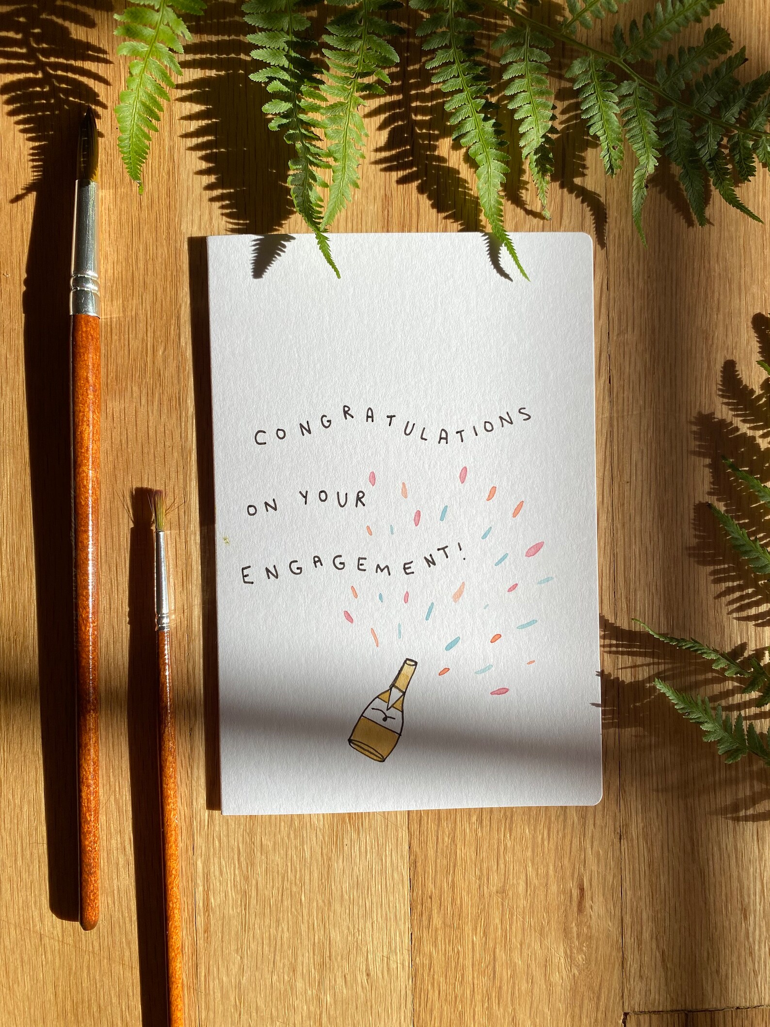 Congratulations Card for Couples/ Engagement Celebration Card - Etsy