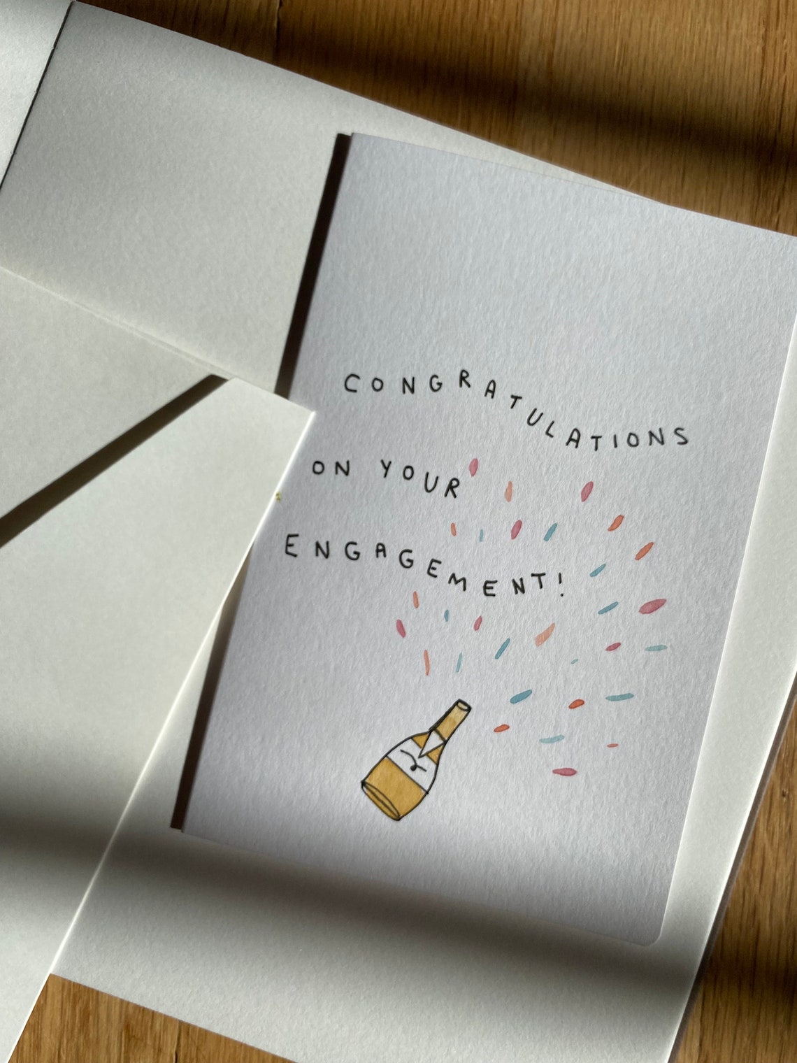 Congratulations Card for Couples/ Engagement Celebration Card - Etsy