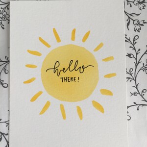 Hello Sunshine Card Hello There Card Timeless Card Thoughtful Card Card ...