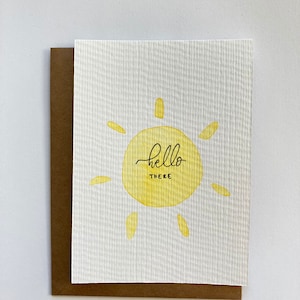 Hello Sunshine Card Hello There Card Timeless Card Thoughtful Card Card ...