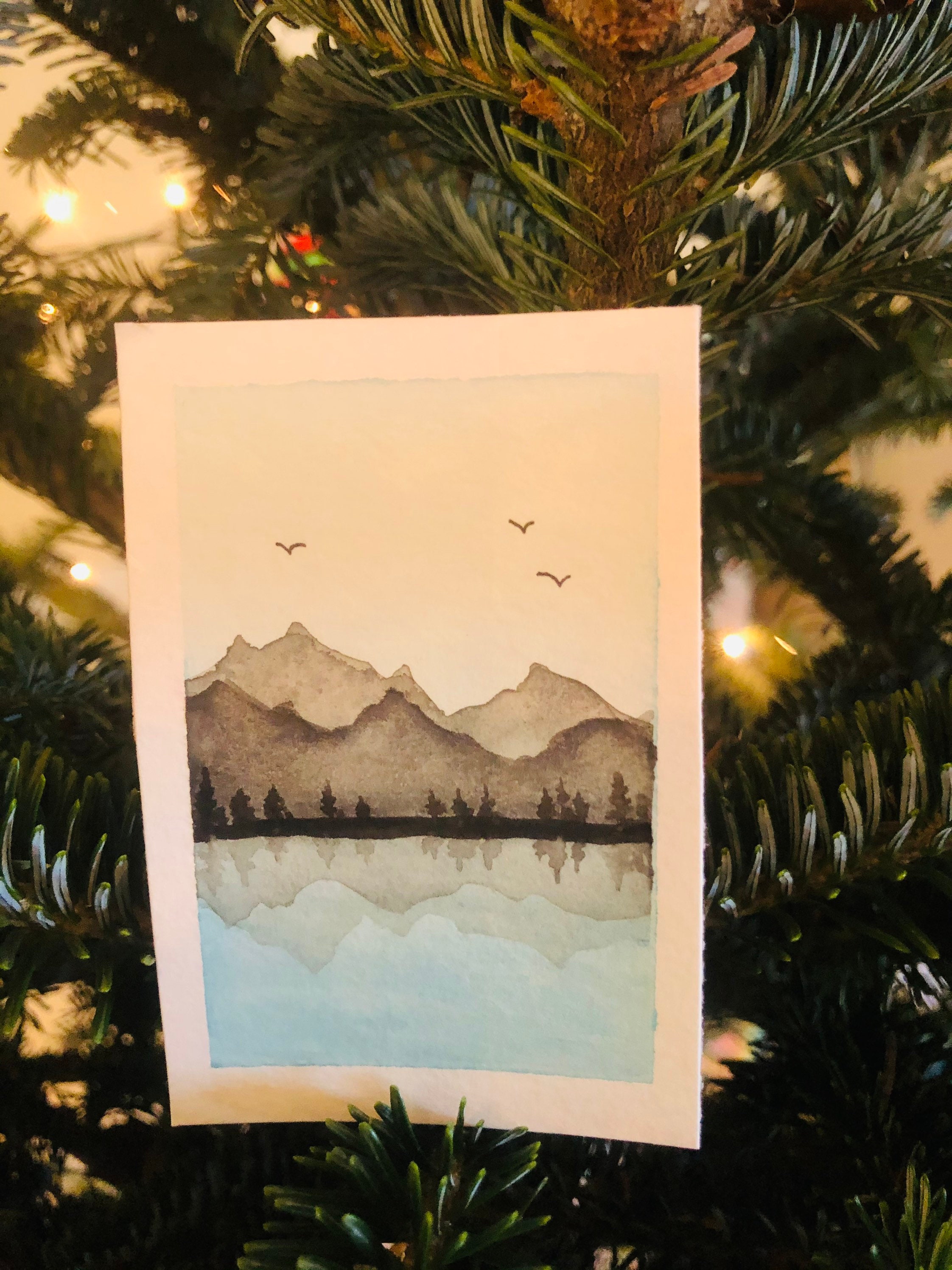 Small Watercolor Painting Watercolor - Etsy
