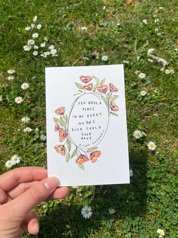 Watercolor Love Note