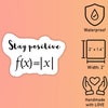 Mega Math Bundle a Sticker / Magnet Set of All of Our Mathematics ...