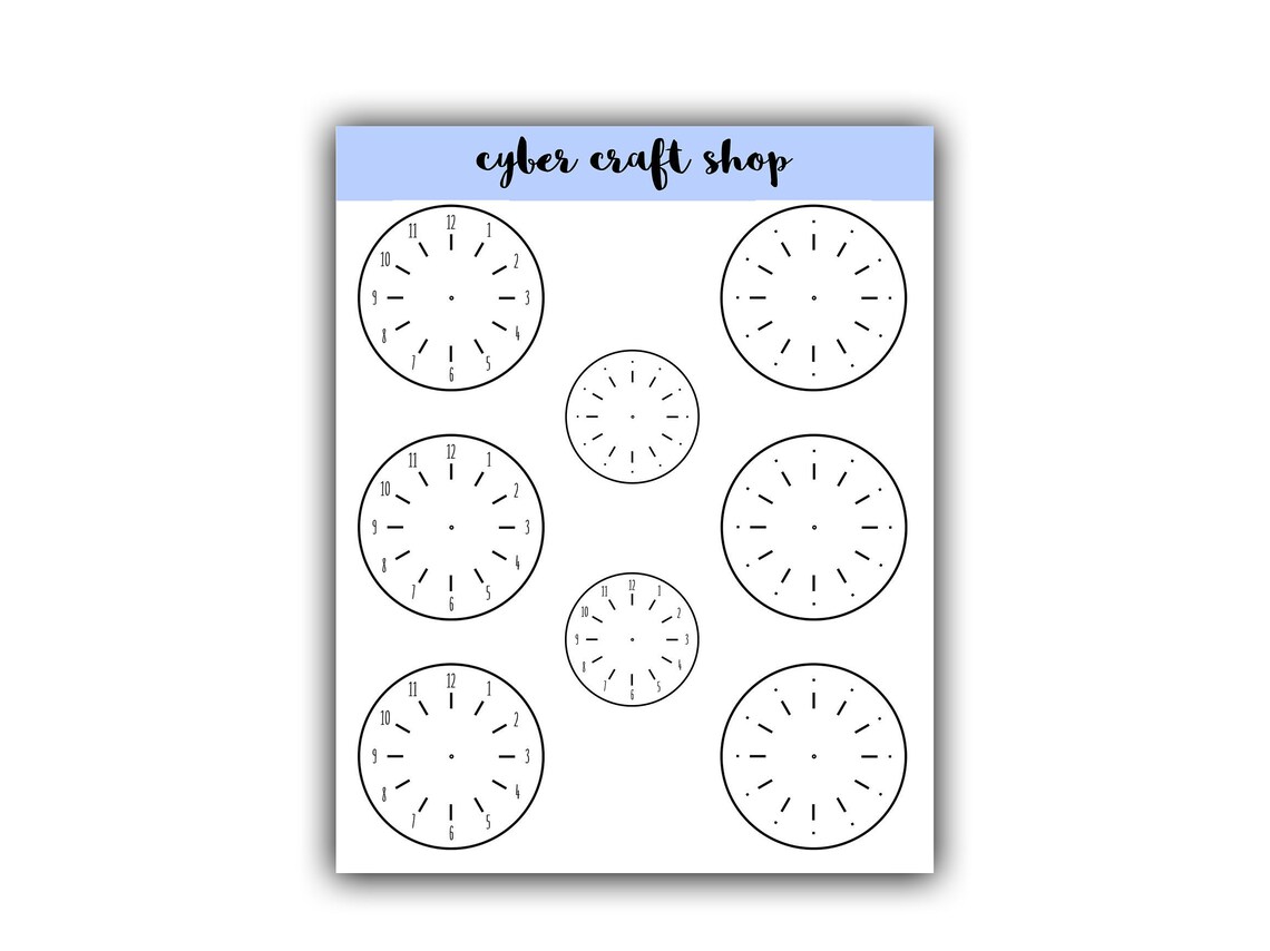 Timer Sticker Kit Perfect for Home School College Students - Etsy