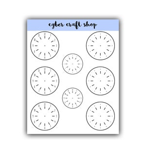 Timer Sticker Kit - Perfect for Home School, College Students, Teachers ...