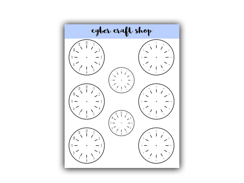 Timer Sticker Kit Perfect for Home School College Students - Etsy