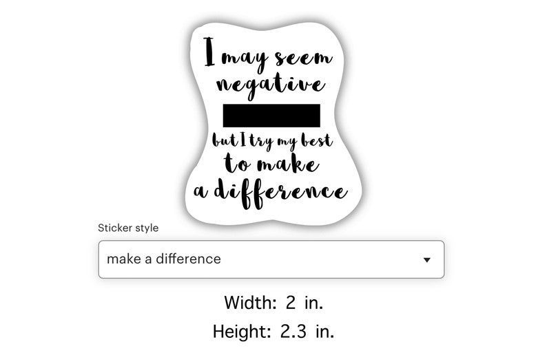Cute Funny Math Sticker -- Version 2 || With Waterproof and Water ...