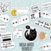 Cute Funny Math Sticker Set Great Gift for Math Enthusiasts - Etsy