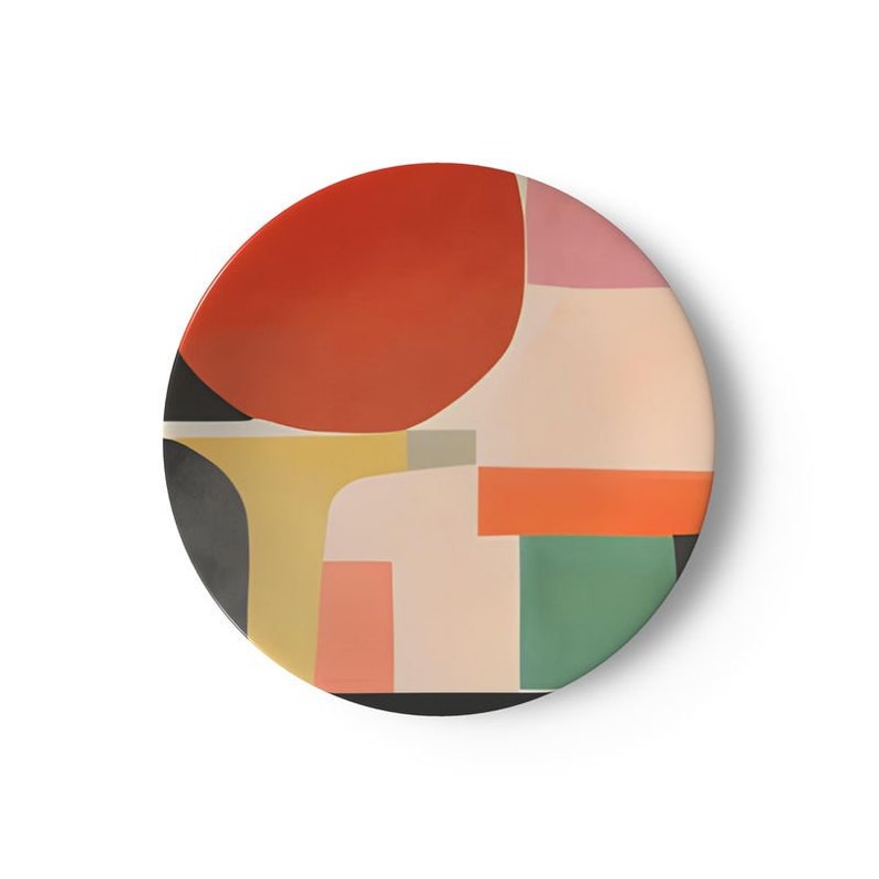 Midcentury Modern Abstract Dinnerware - Etsy