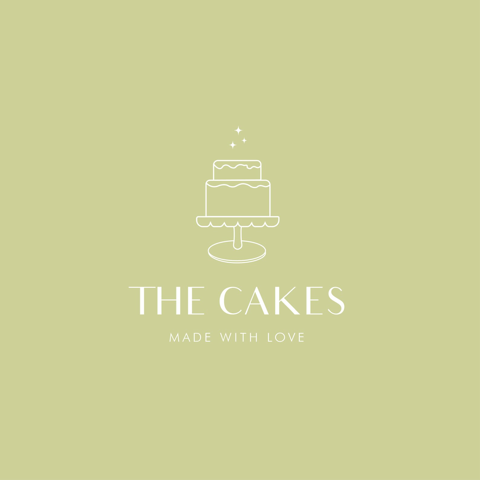 Pastel Cake Logo Design, Bakery Branding Kit (editable) - Etsy