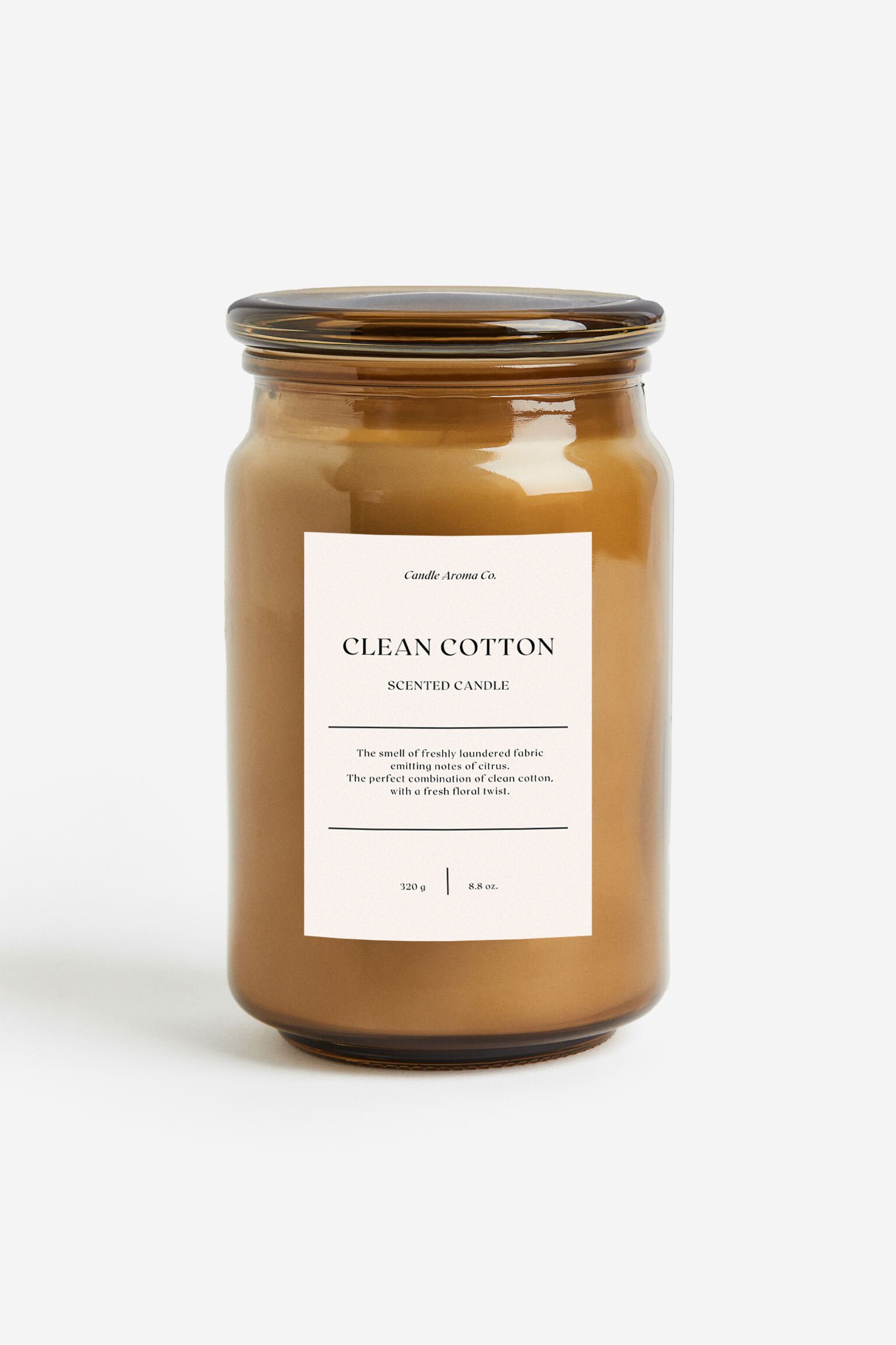 Premade Modern Minimalist Label Design, Homemade Candle Product ...