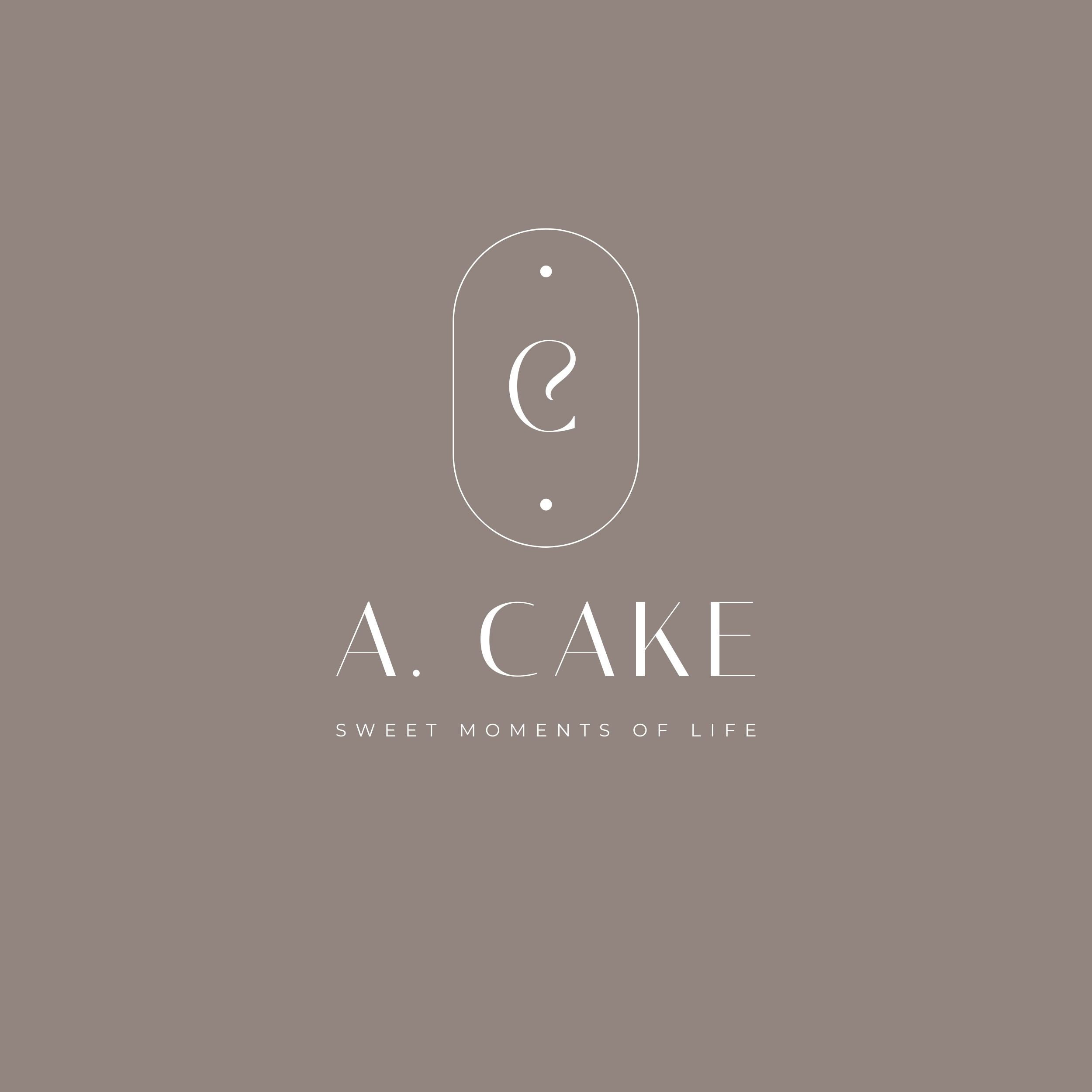 Premade Cake Logo Design, Modern Bakery Elegant Logo, Simple Cakery ...