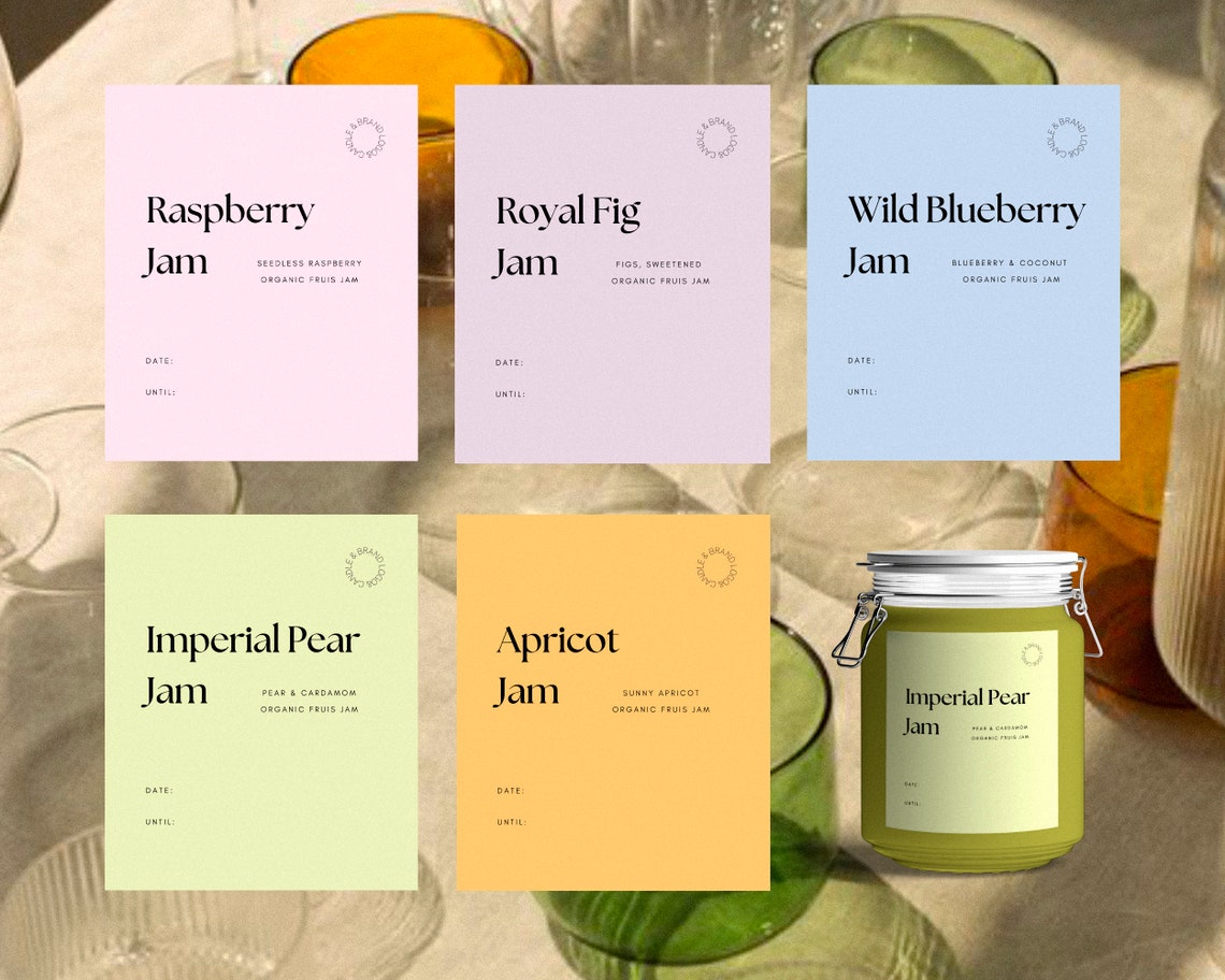 Custom Product Label Design, Brand Packaging (AI, PDF, EPS) - Etsy