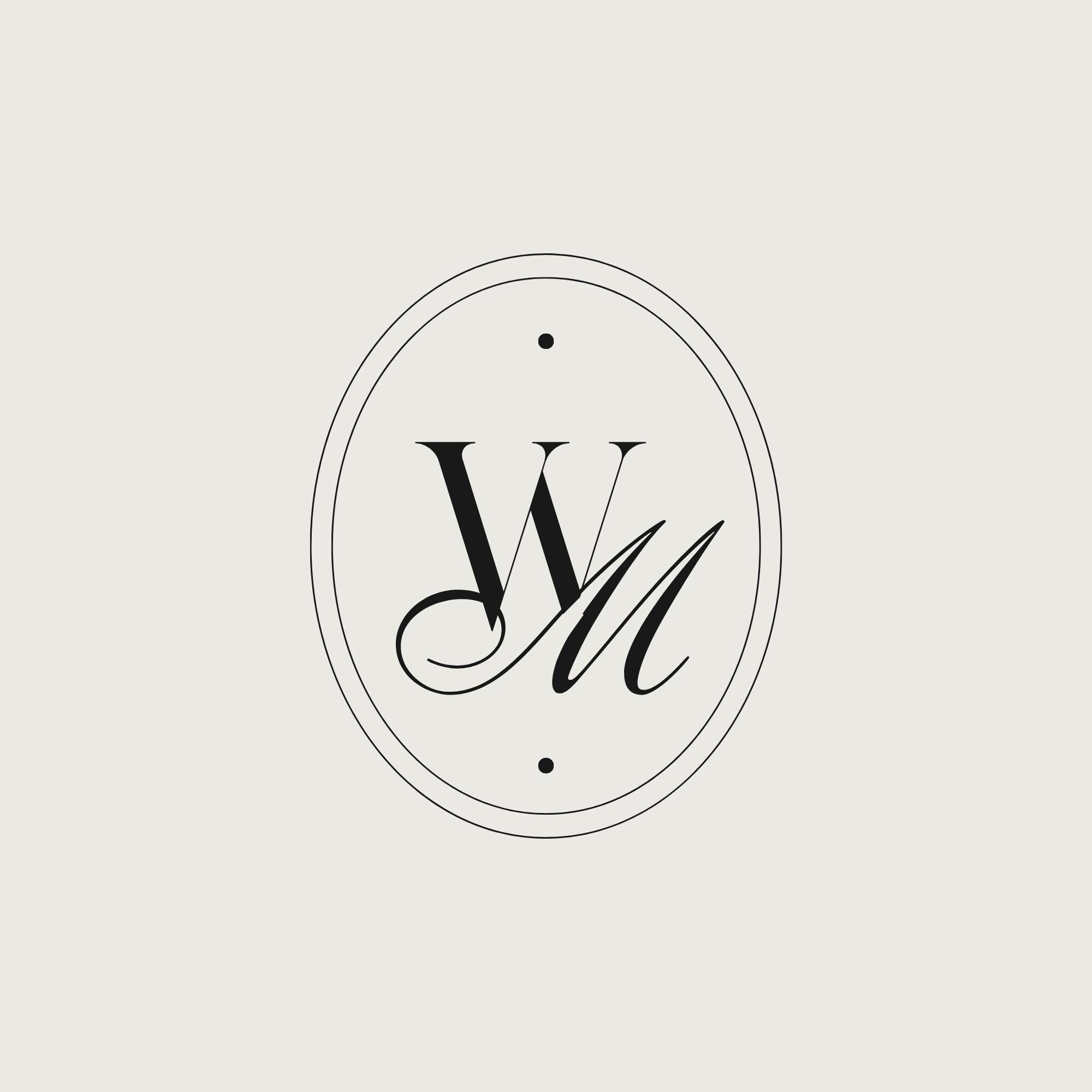 Modern Calligraphy Logo Design, Elegant Initial Logo, Feminine Premade ...