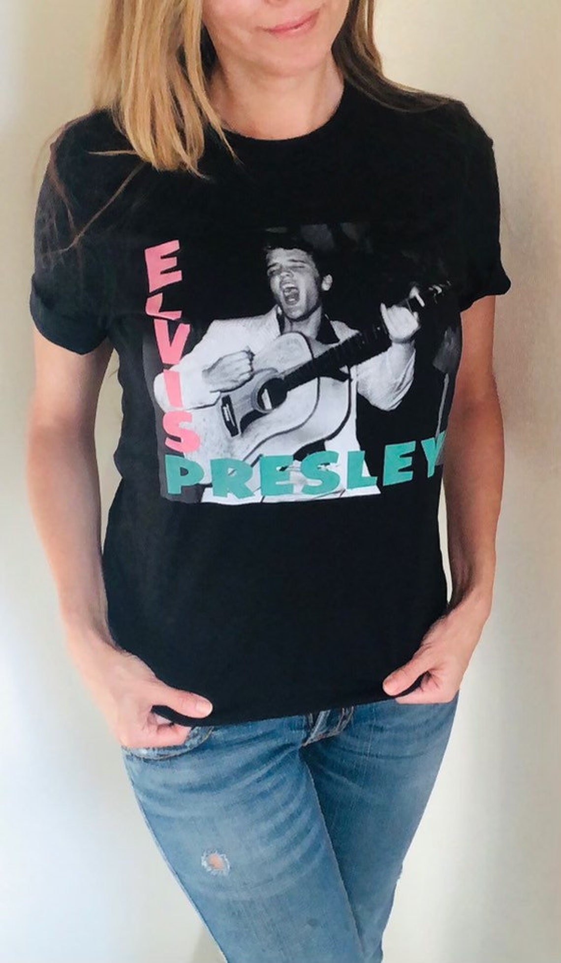 Elvis T-shirt - Etsy
