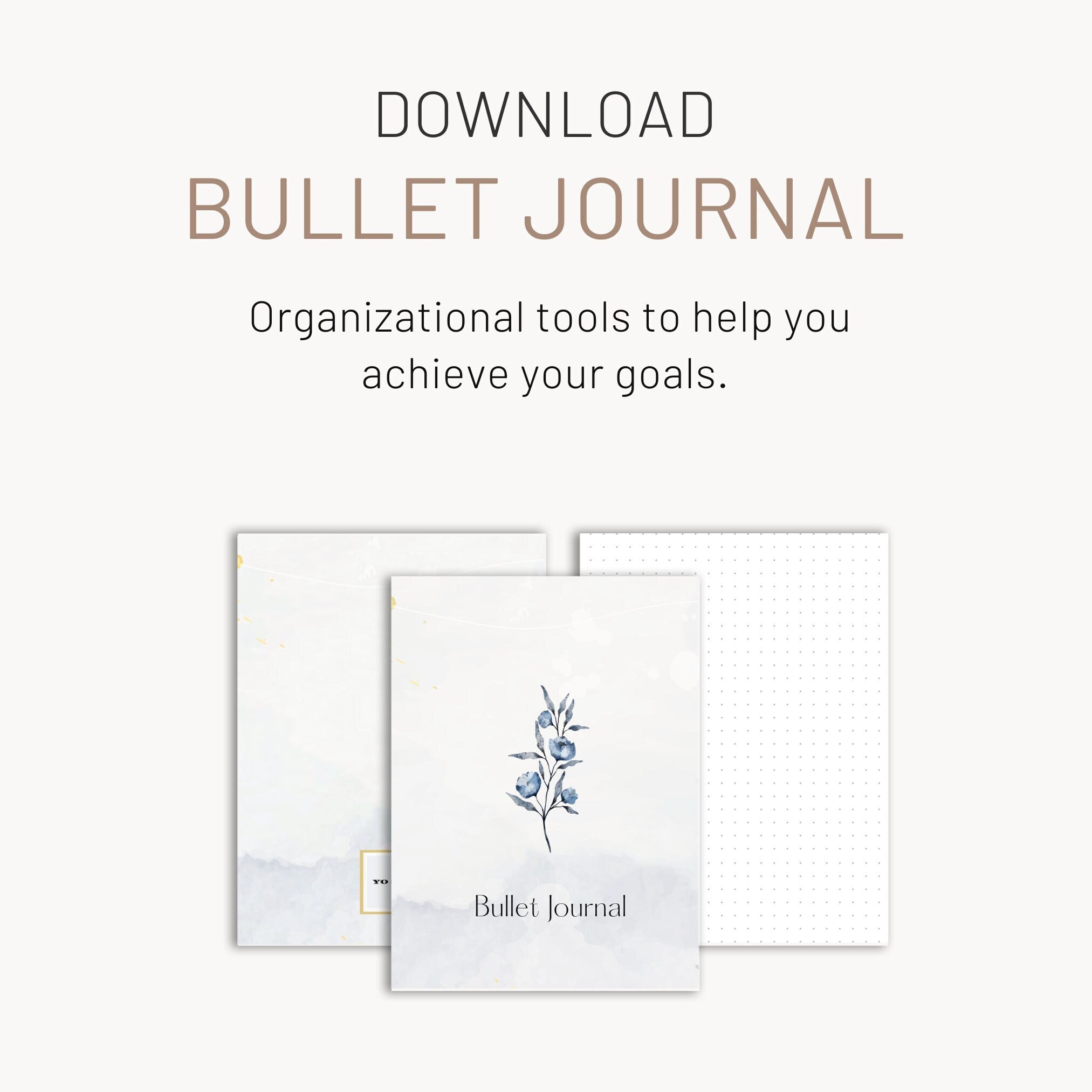 Digital Bullet Journal Planner - Etsy