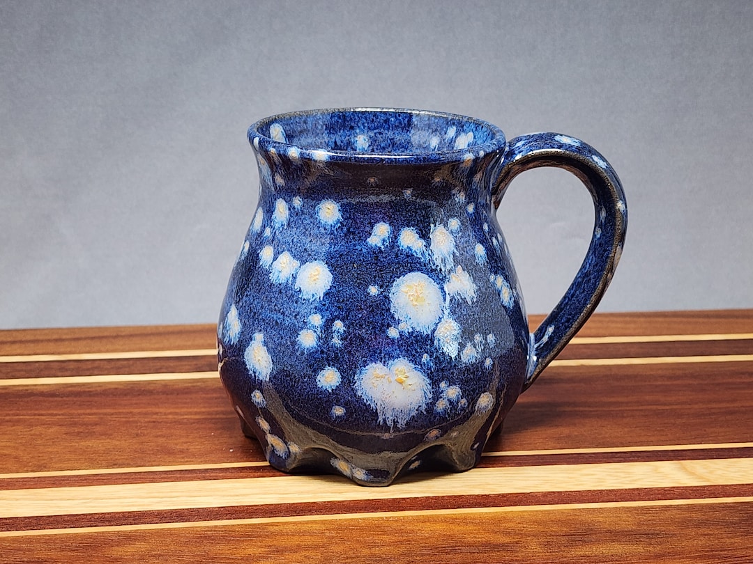 Starry Night Mug With Sculpted Base - Etsy