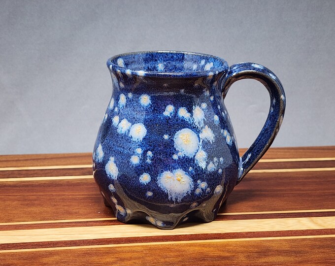 Starry Night Mug With Sculpted Base - Etsy