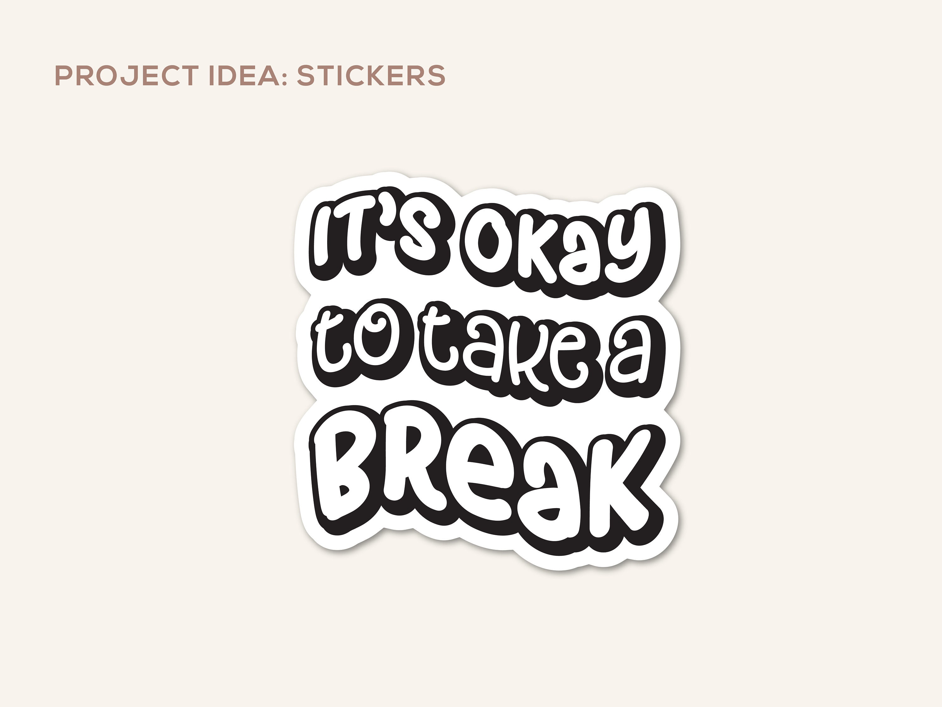 It's Okay to Take a Break SVG Self Care SVG Mental Health SVG Taking a ...