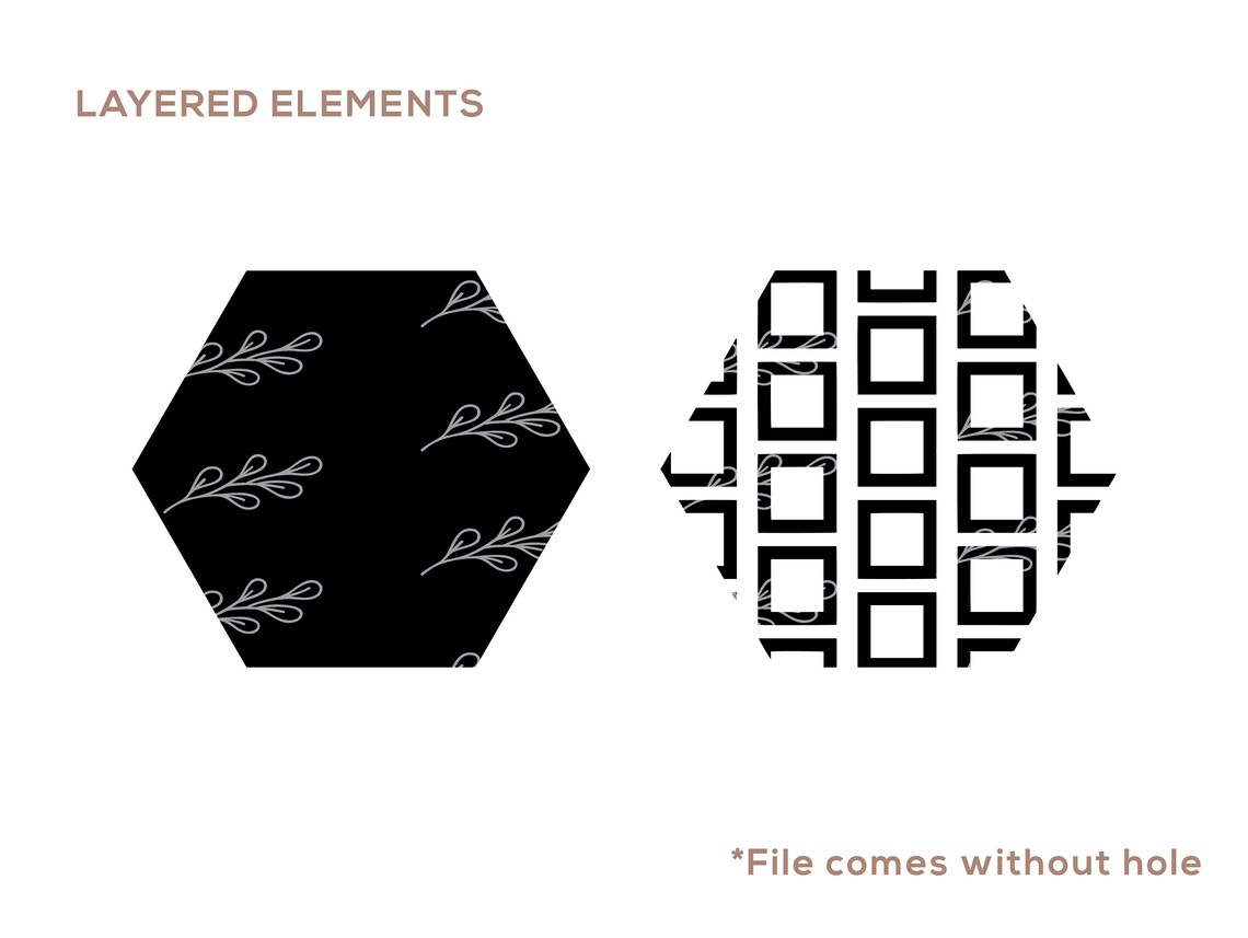 Hexagon Pattern SVG Pattern SVG Honeycomb SVG Keychain Patterns ...