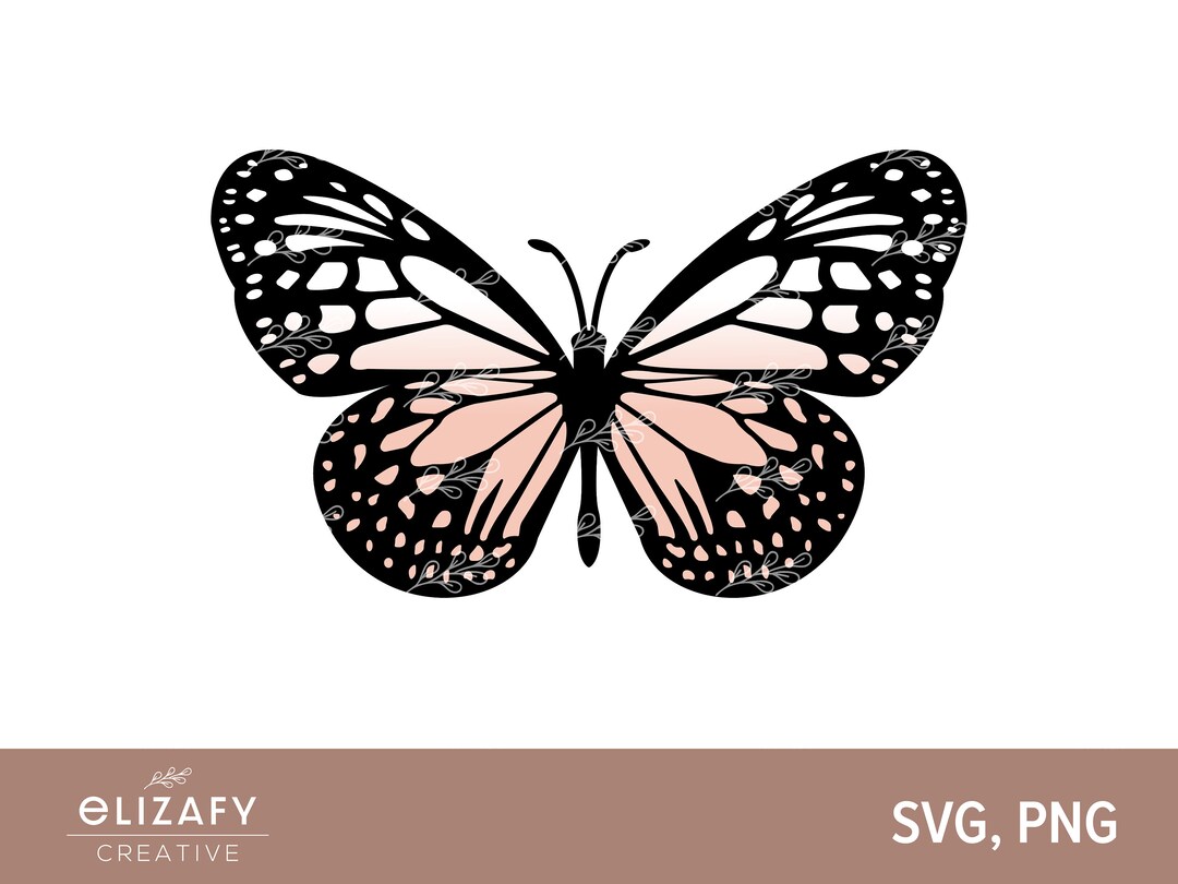 Butterfly SVG Monarch Butterfly SVG Layered Butterfly SVG Staked ...