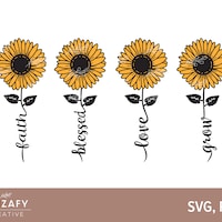 Sunflower Outline Svg , Sunflower Png , Sunflower Svg , Sunflower ...
