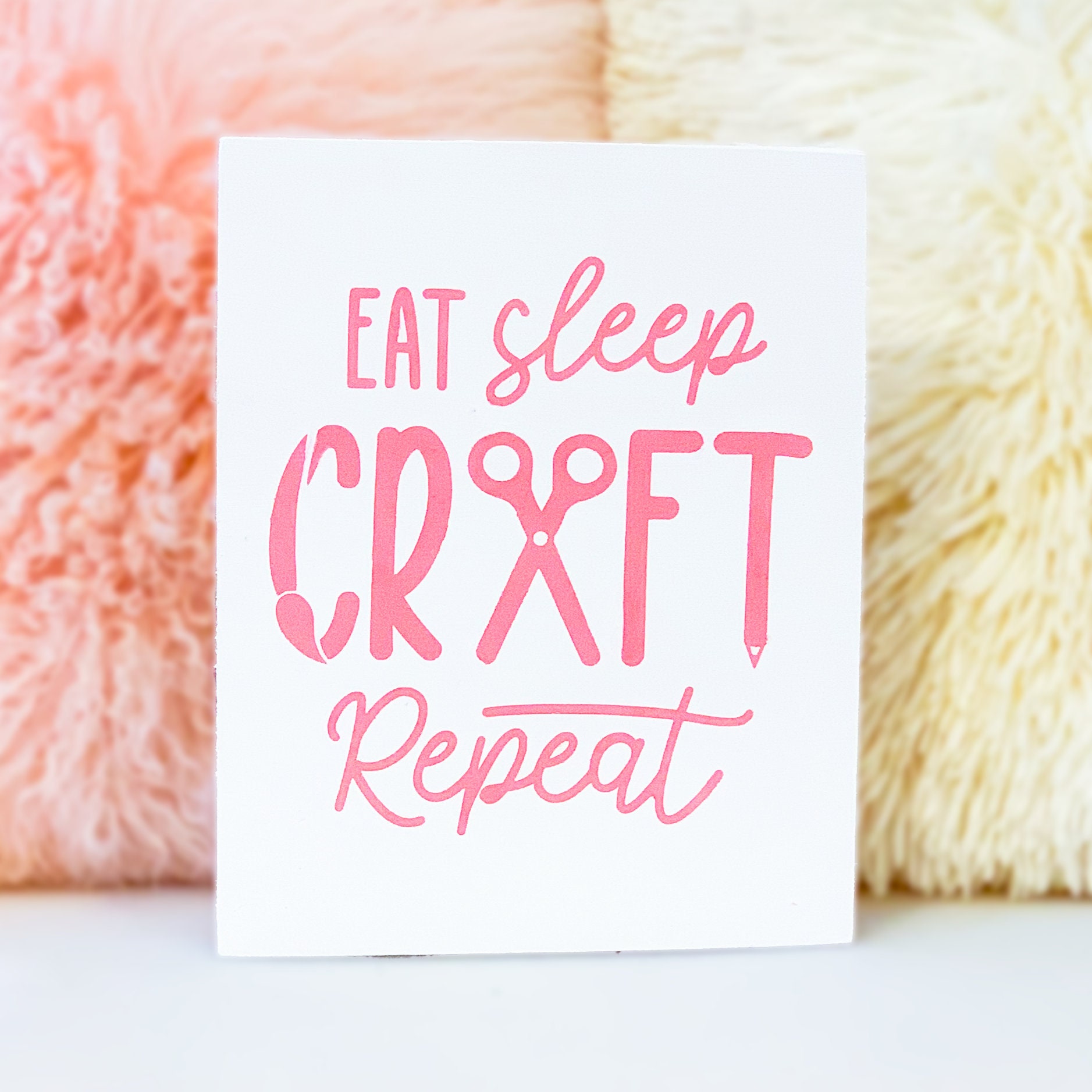 Eat Sleep Craft Repeat SVG Craft SVG Crafters SVG Cursive Svg Craft ...