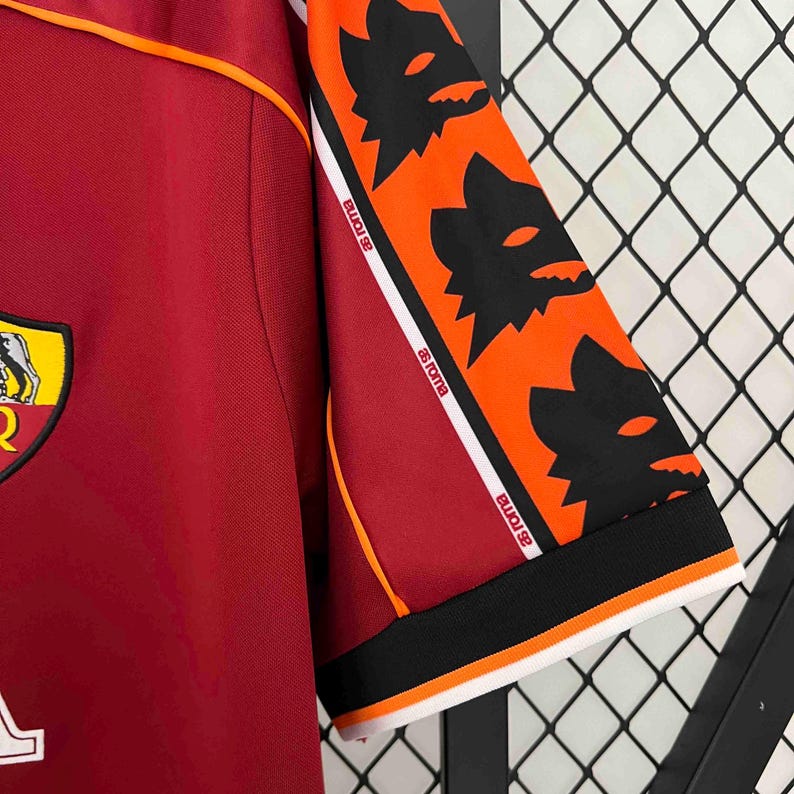 Retro Roma Soccer Jersey: 1998 Italy Edition - Custom Name Available - Etsy