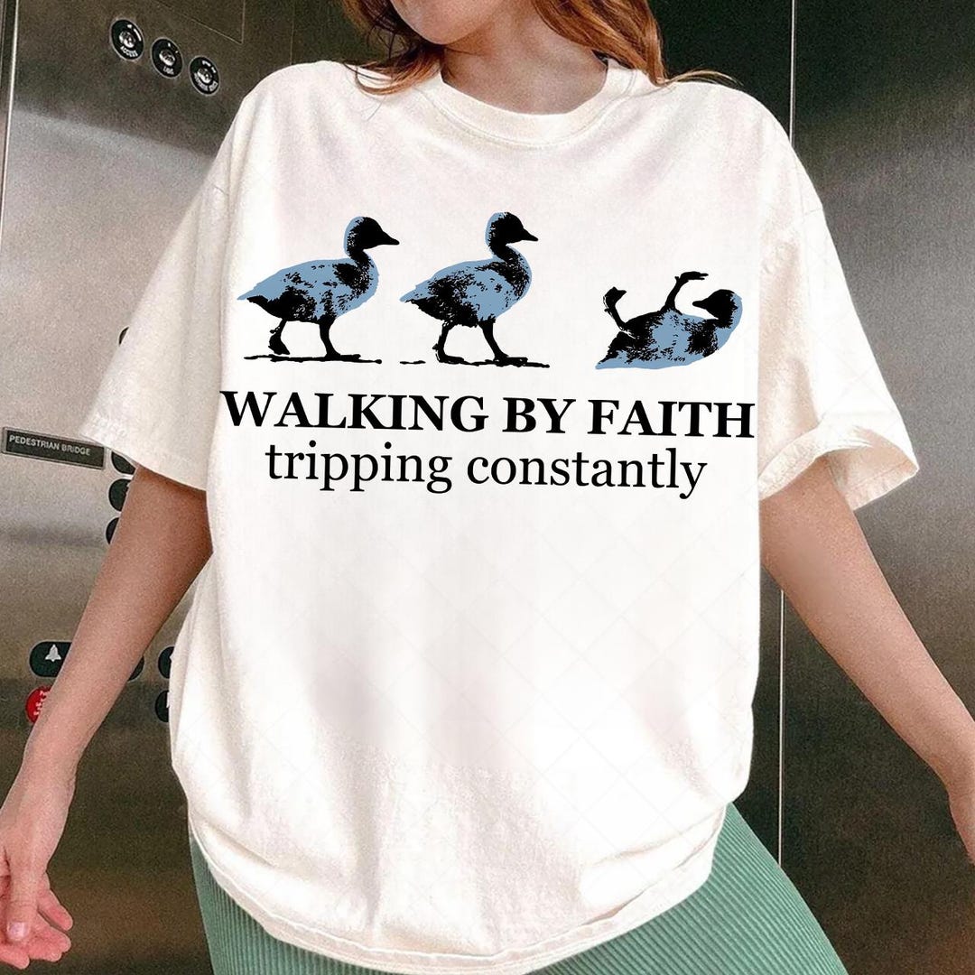 Christian PNG Walking by Faith Tripping Constantly PNG Three Goose Png ...