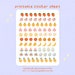 Fresh Fruits Stickers: Vibrant Planner & Journal Stickers (digital ...