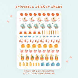Study Stickers | Printable Stickers | Digital Stickers | Goodnotes ...