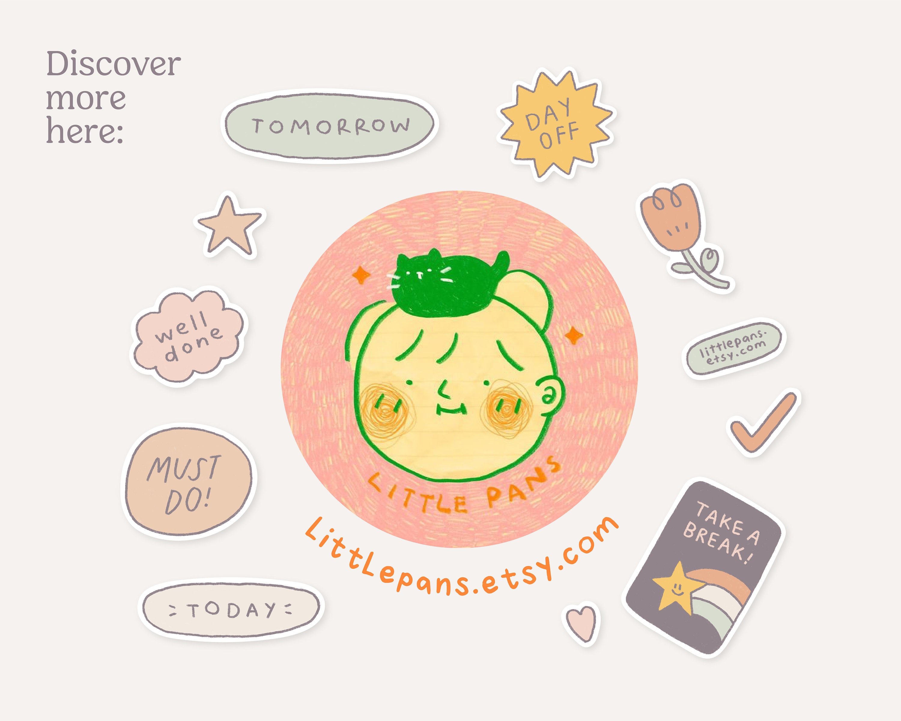 Study Stickers Printable Stickers Digital Stickers | Etsy UK