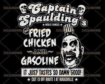 Captain Spaulding Svg | Etsy