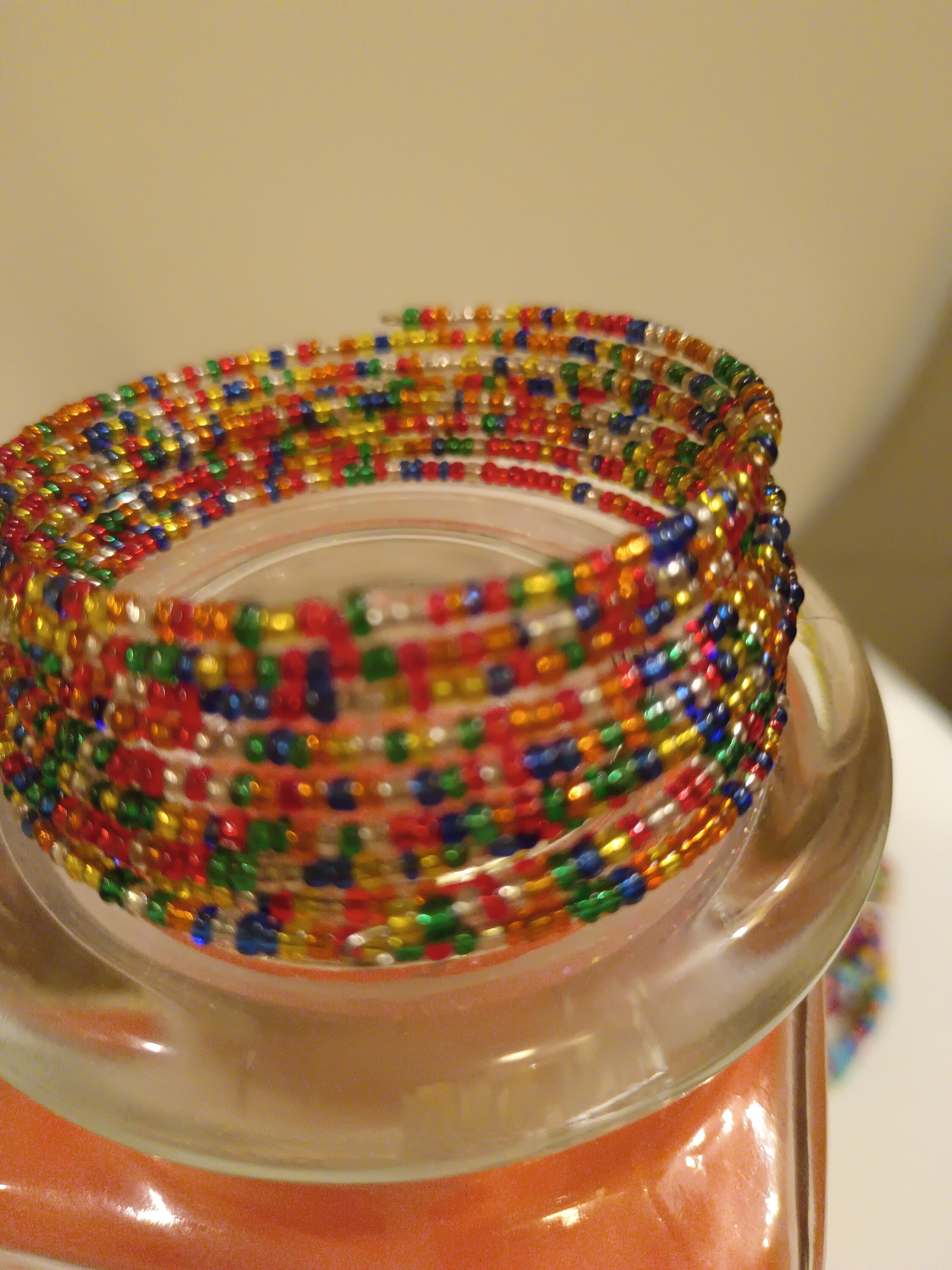 Ushanga Handmade. Multi-colored East African Beadwork. Bracelets ...