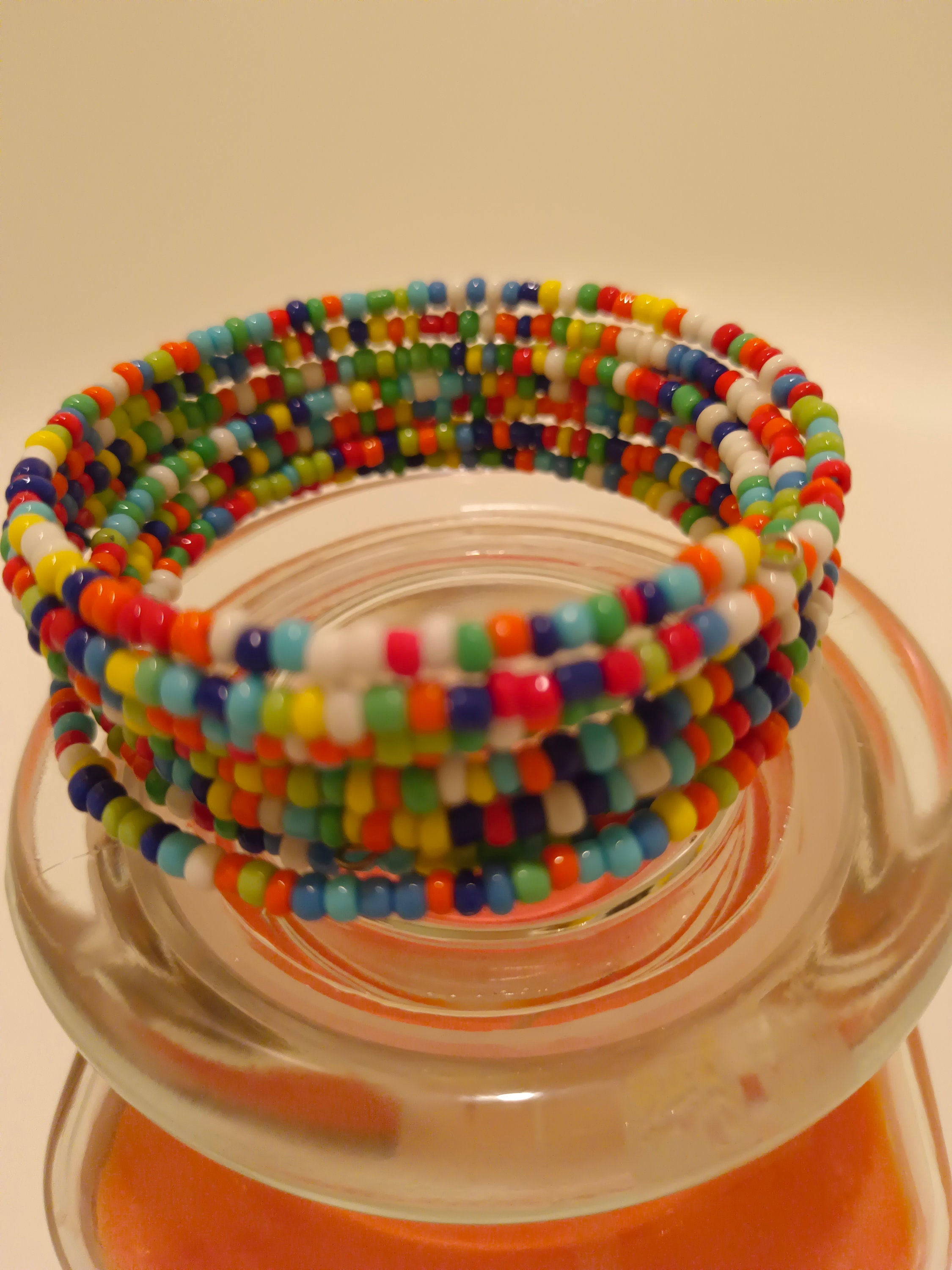 Ushanga Handmade. Multi-colored East African Beadwork. Bracelets ...