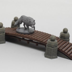 Arched Bridge Miniatures Gaming Terrain Diorama Miniature - Etsy