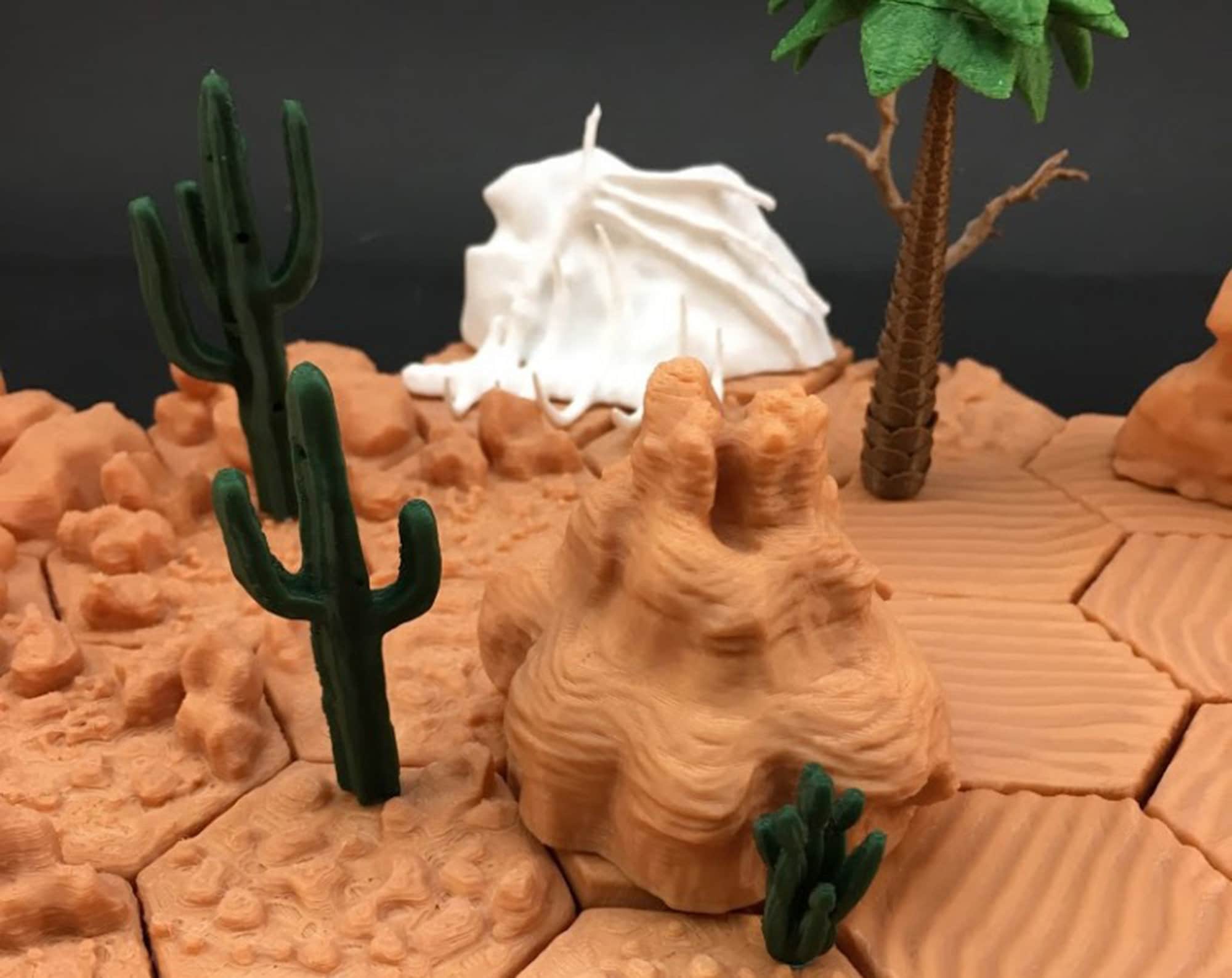 Desert Set - "hex" Tiles - Etsy