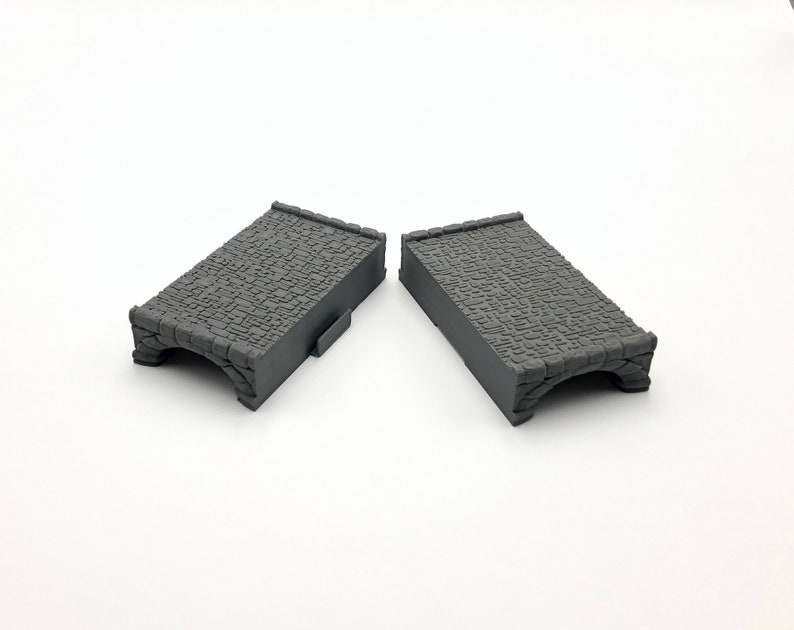 Stone Bridge System for Miniature Gaming, Scale Model, Modular Bridge ...