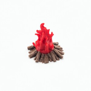 FIRE! STL Files of Wood Burning Campfire for Your Miniature Gaming ...