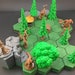 Forest Set - "hex" Tiles - Etsy