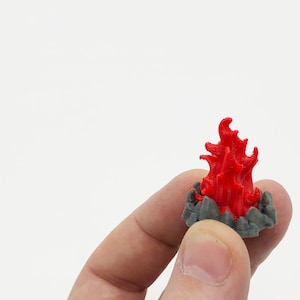 FIRE! Campfire for Your Miniature Gaming Campaigns. STL Files so You ...