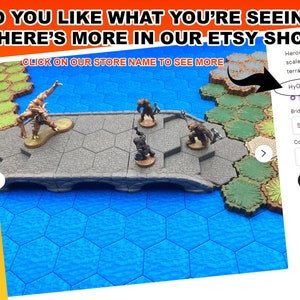 Stone Bridge System for Miniature Gaming, Scale Model, Modular Bridge ...