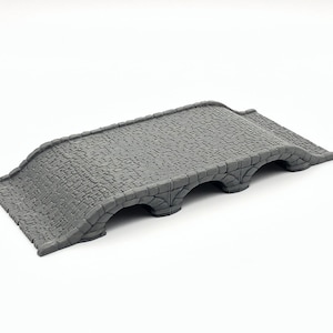 Stone Bridge System for Miniature Gaming, Scale Model, Modular Bridge ...
