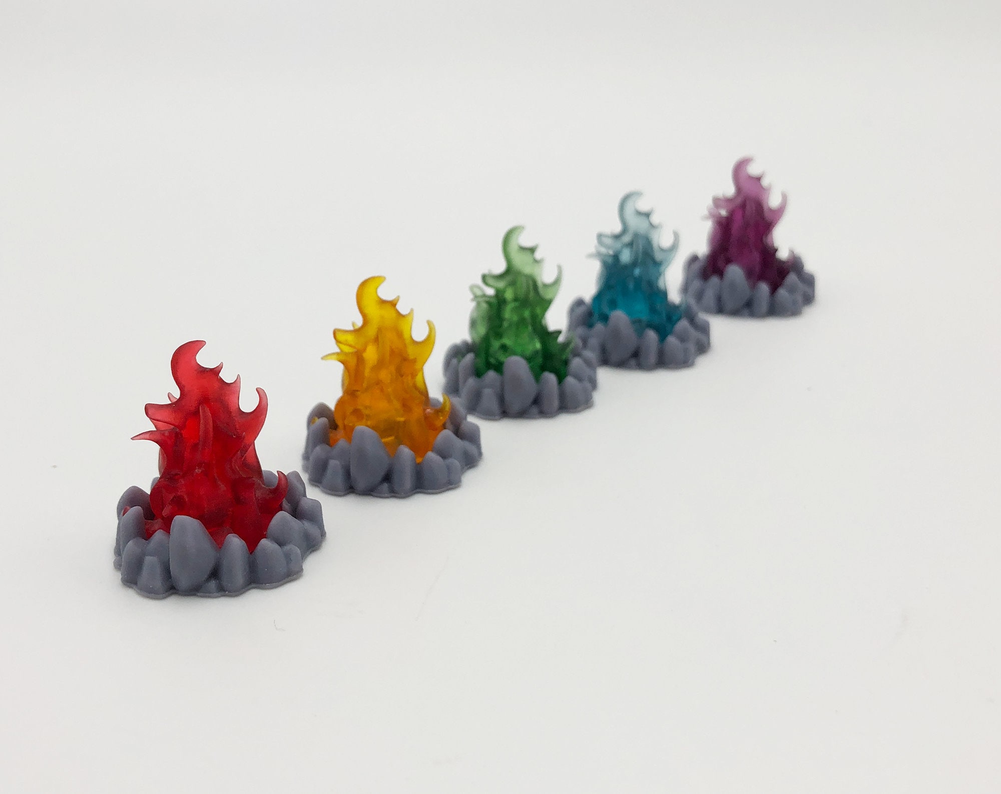 FIRE Campfire for Your Miniature Gaming Campaigns. - Etsy